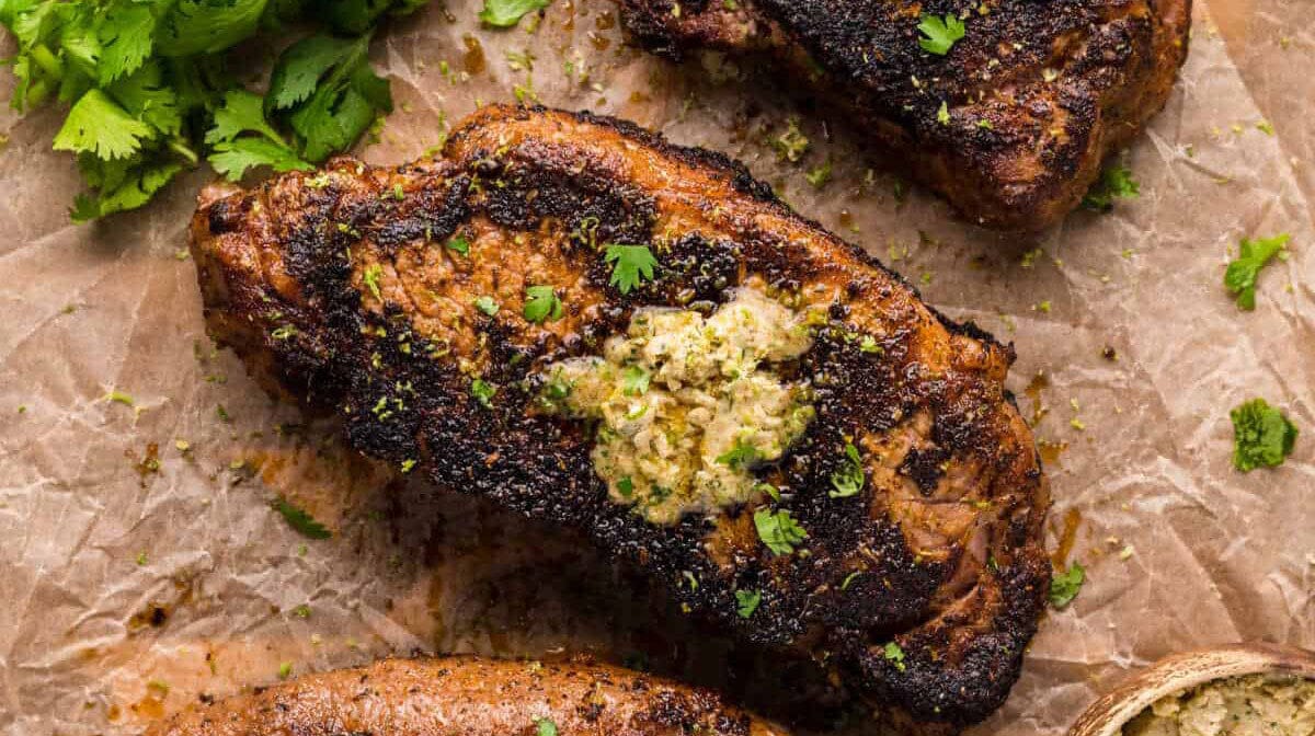 Blackened steak store